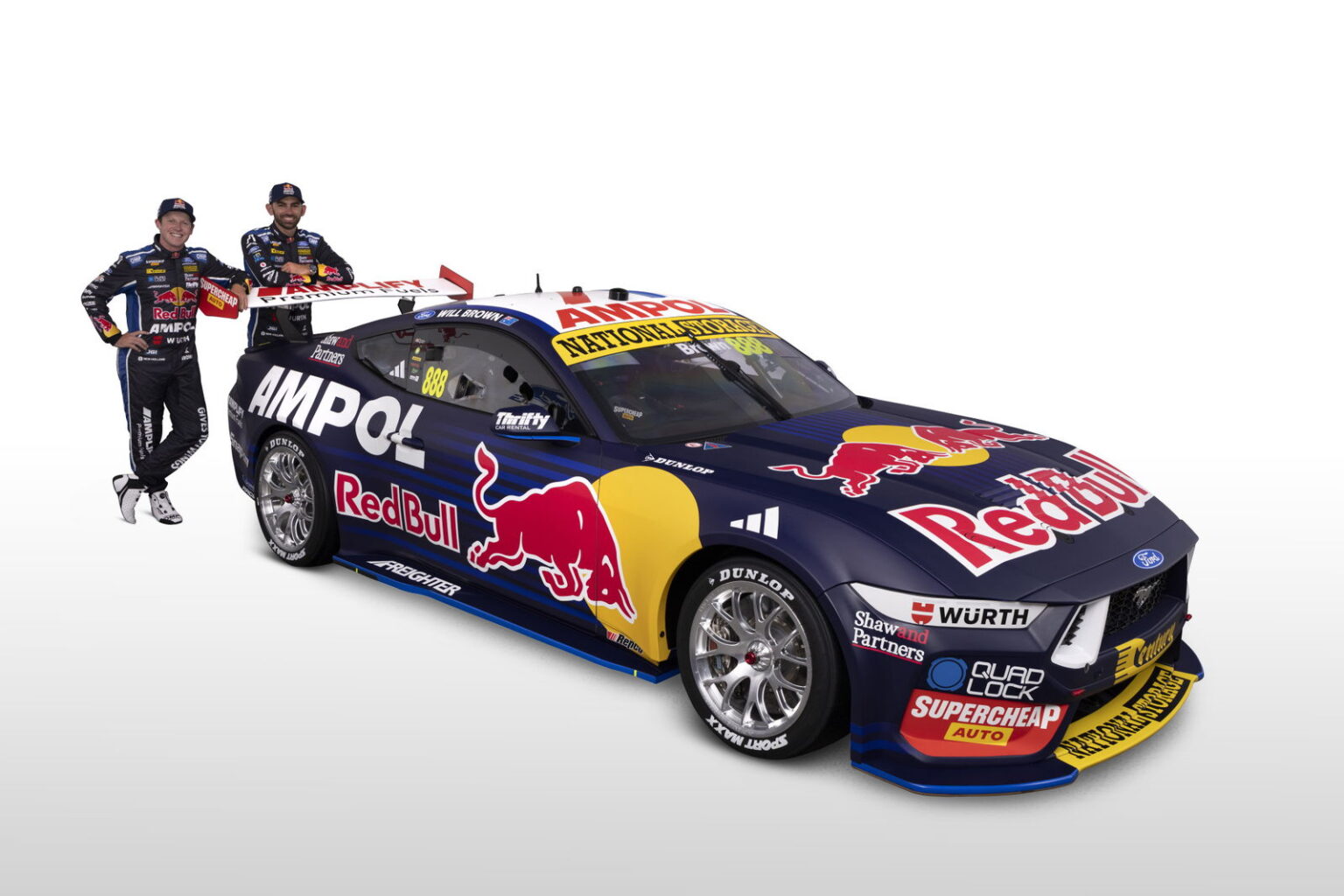 Triple Eight launch first Ford Mustang race livery - Repco Garage