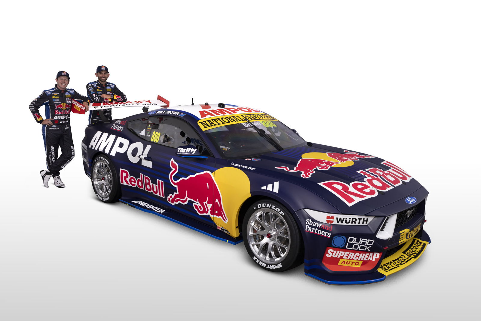 Triple Eight launch first Ford Mustang race livery - Repco Garage
