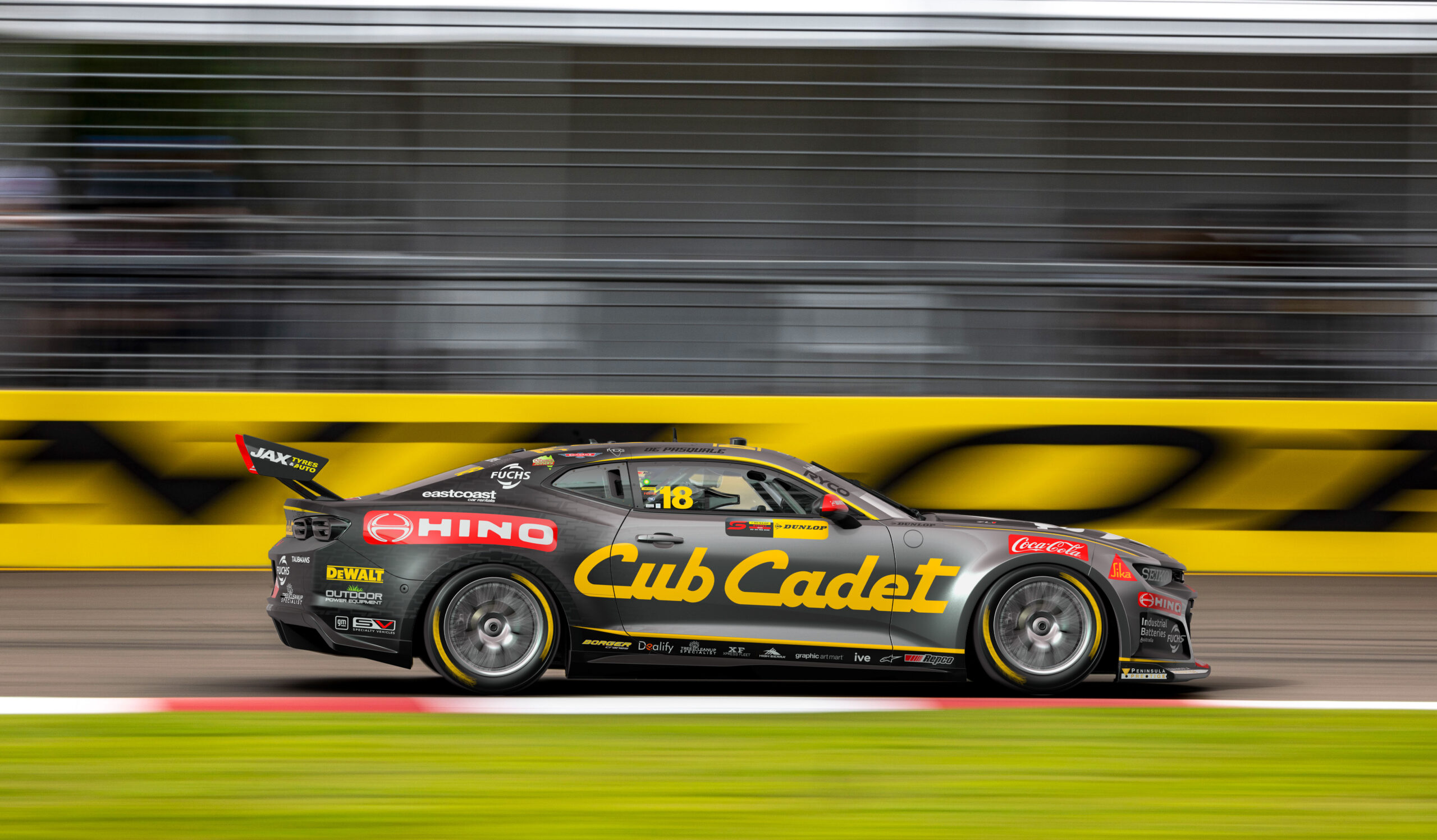 New livery for recent race winner for Townsville - Repco Garage